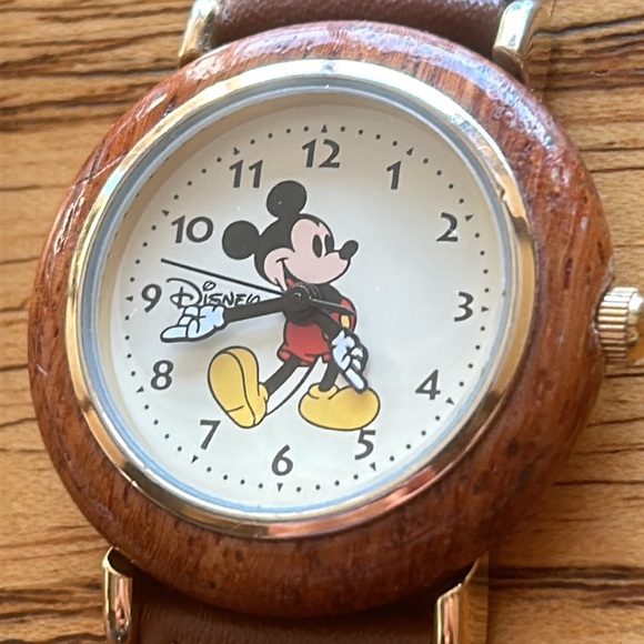 Disney | Accessories | Mickey Mouse Watch Disney Time Works | Poshmark